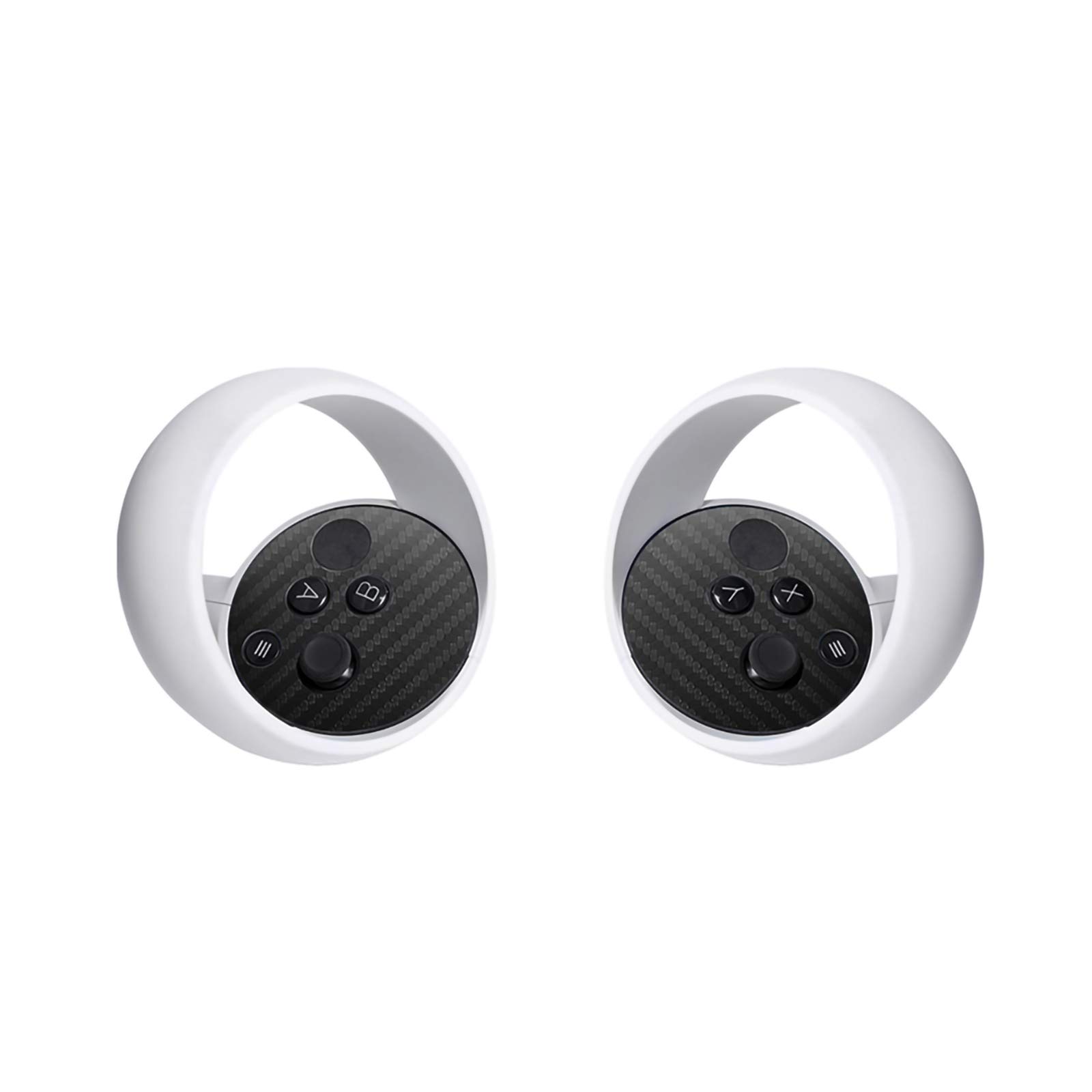 Soapow PVC Stickers Fingerprint-Proof Decals Compatible with Oculus Quest 2 VR Headset Controller Grip