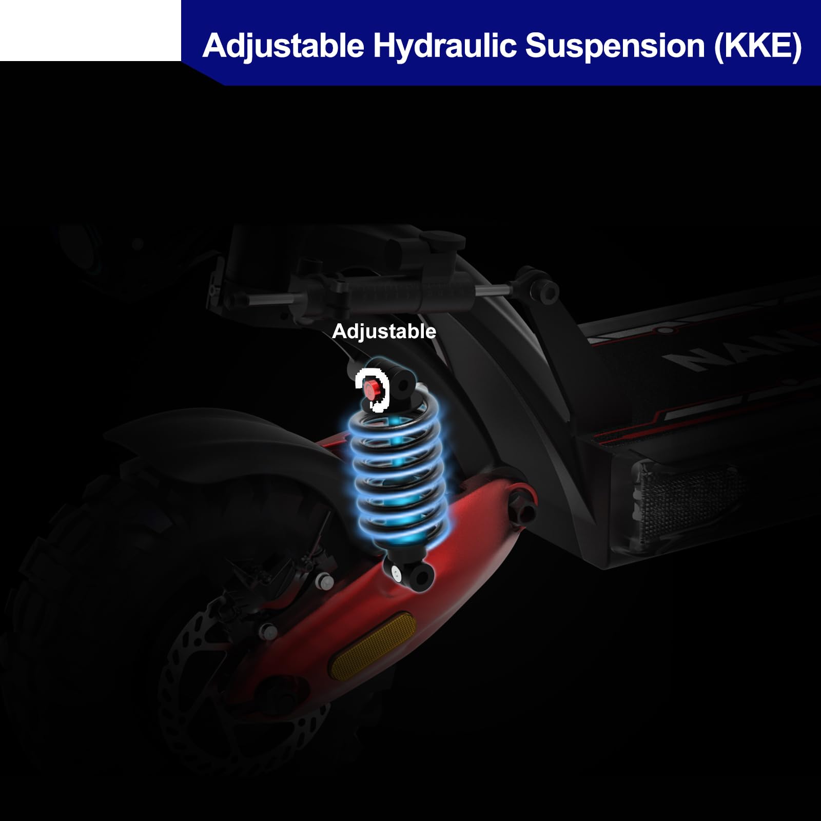 NANROBOT LS7+ Scooter Electric for Adults, 3000W*2 Motor 11" Pneumatic Tires Up to 81 Miles & 74.5MPH Quick-Release Folding, Electric Scooter Adults Dual Braking System