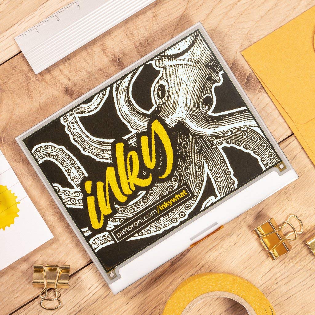 Pimoroni Inky What (ePaper/eInk/EPD) Yellow/Black/White