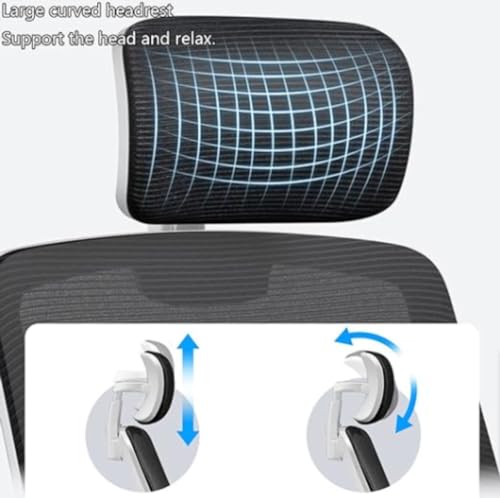 Office Chair, Ergonomic Desk Chair, High Back, Gaming Chair, Large High Reclining Chair, Comfortable Office Desk Chair Lumbar Support, Quality Breathable Mesh Computer Chair Adjustable Armrests