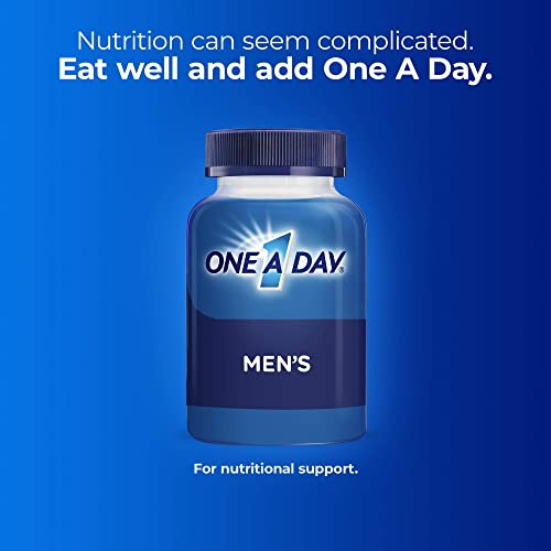 One A Day Men’s Multivitamin Gummies, Multivitamin for Men with Vitamin A, C, D, E, Calcium & More To Support Healthy Muscle Function, Gummies, 230 Count