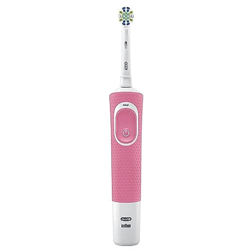 Oral-B Vitality FlossAction Electric Toothbrush with Replacement Brush Head, Pink