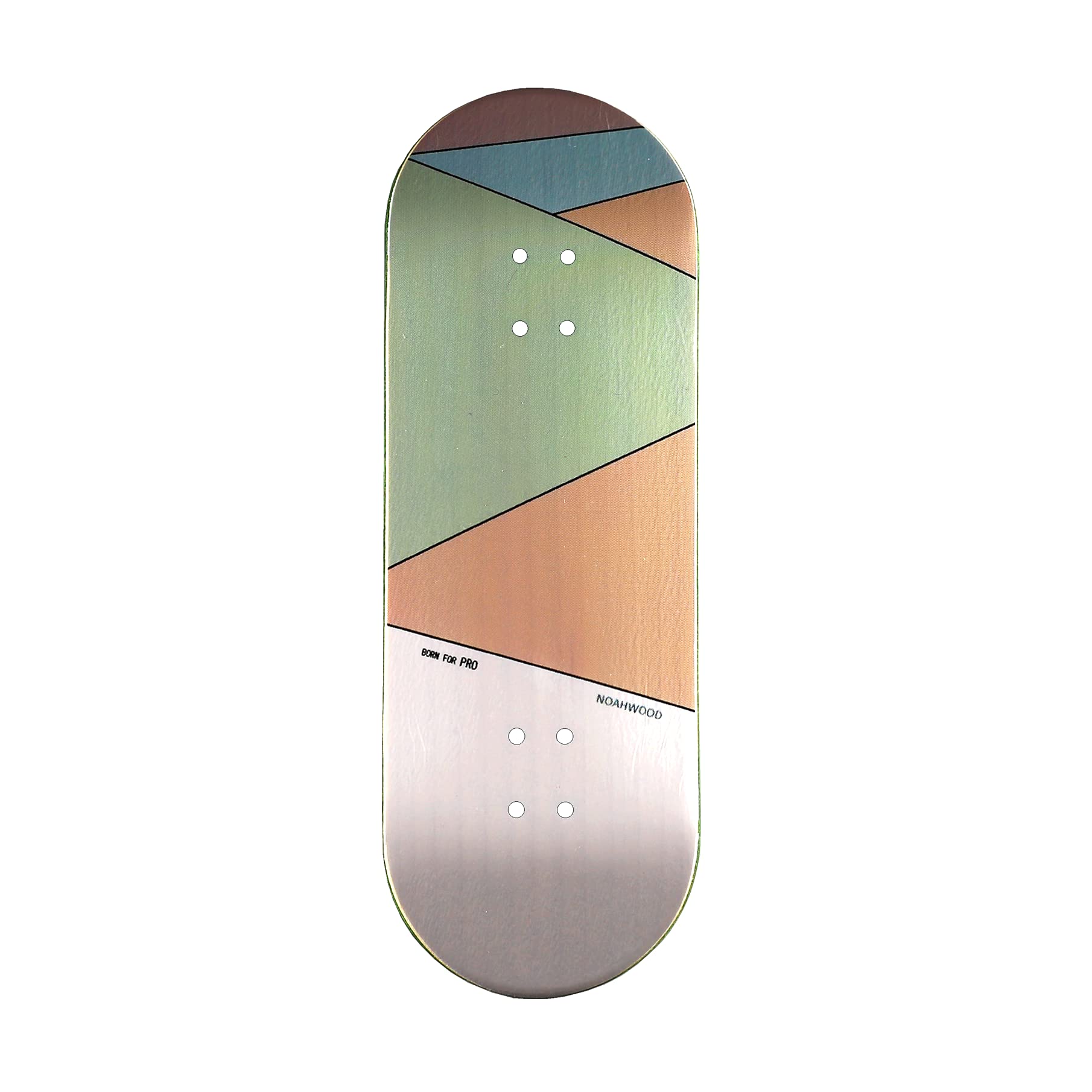 NOAHWOOD Wooden PRO Fingerboards 9.0 Deck (5-Layer Colour Canada Maple Wooden Hand Made) Born for PRO, 98x33mm No Trucks No Wheels
