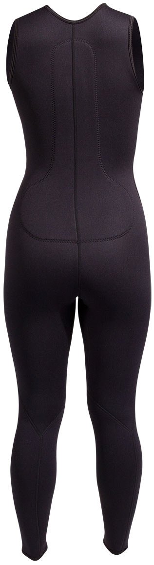NeoSport Wetsuits Women's Premium Neoprene 3mm Jane,All Black, 6 - Diving, Snorkeling & Wakeboarding
