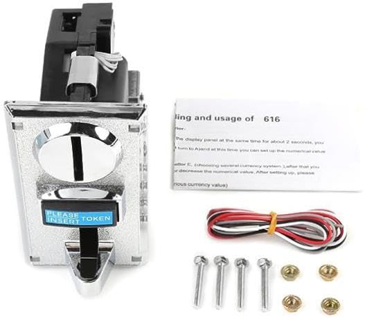Premium Acceptor & Selector Slot for Arcade and Vending Machines - Reliable and Versatile Multi Mechanism