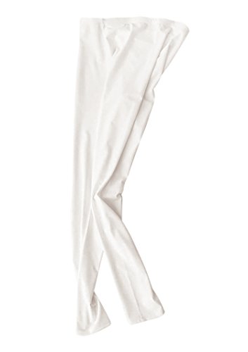 Women's Soft Leggings Golf Sun Protection Pants Leggings Compression Stockings White