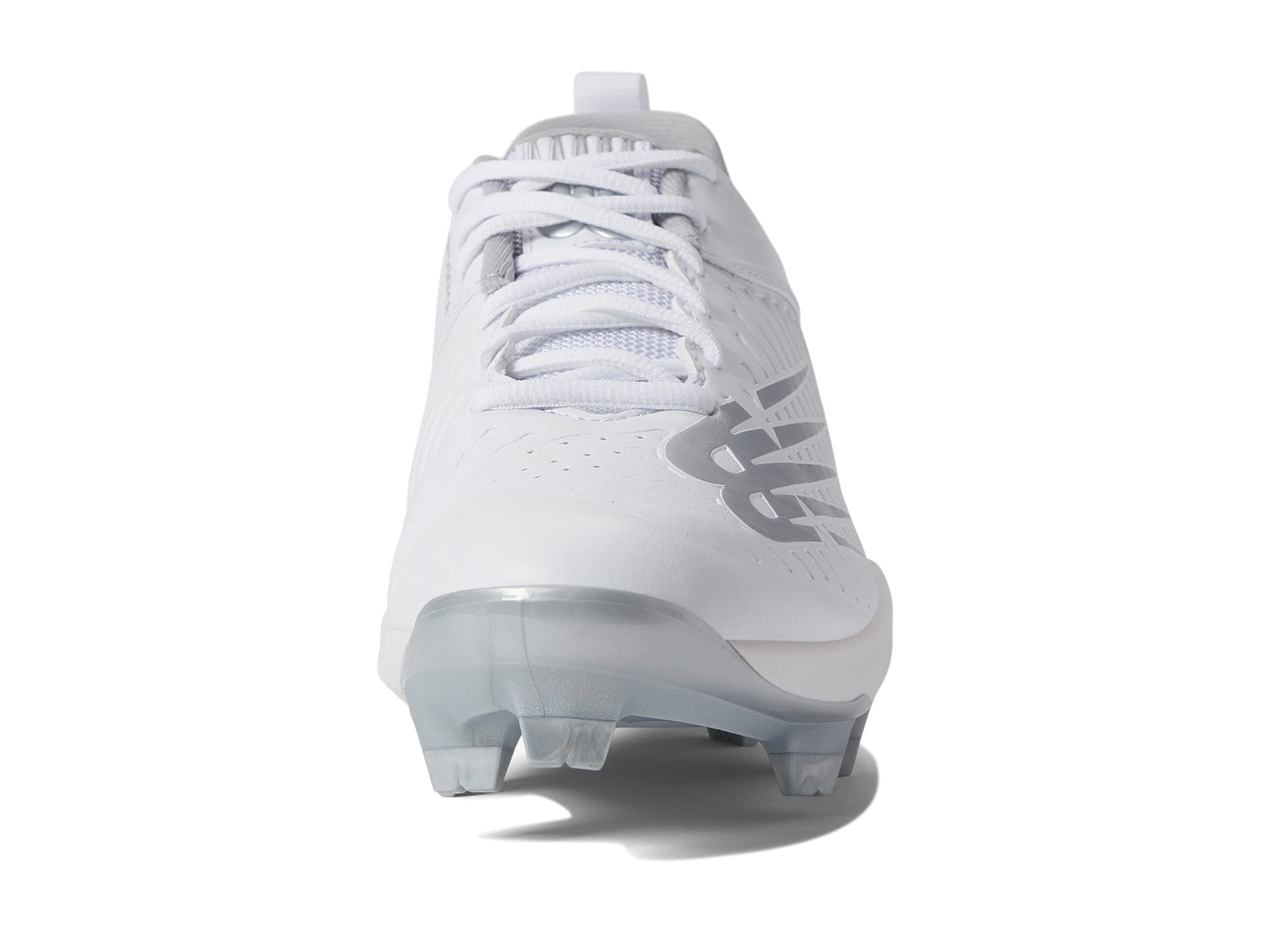 New Balance Women's FuelCell Fuse V3 Molded Softball Shoe, White/White, 8.5