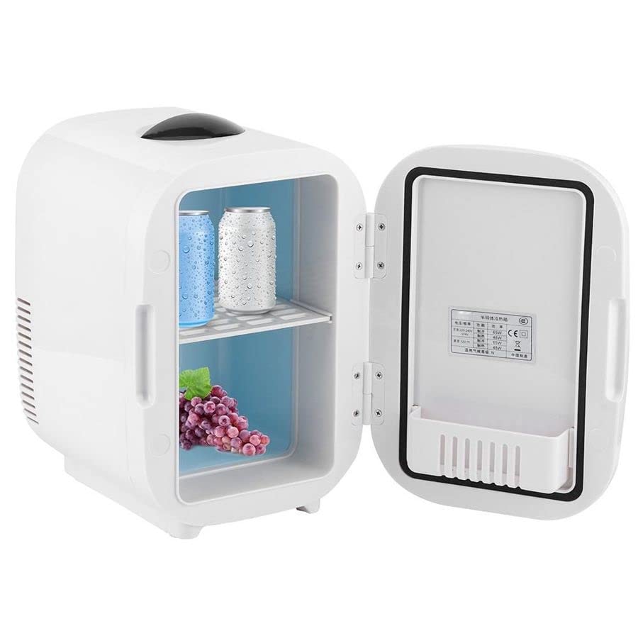 N/A 6L Mini Fridge Refrigerator Heating Cooling Box for Car Home Use Cigarette Lighter Electric Freezer