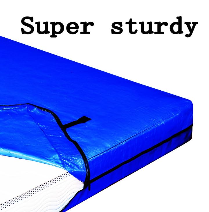MUSBUS mattress storage bag bags for moving, Waterproof, Stain Protection, Reusable, Transportation, bed Protection, Temporary Storage, Space Optimization, Preservation, Queen