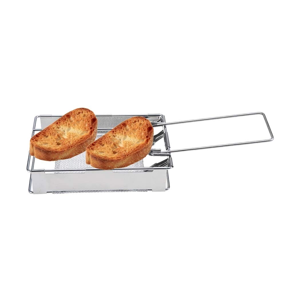 YFDM Bread Toaster Camping Stove Toaster Plate Portable Outdoor Camping Bread Toaster Grill Cookware Outdoor Grill