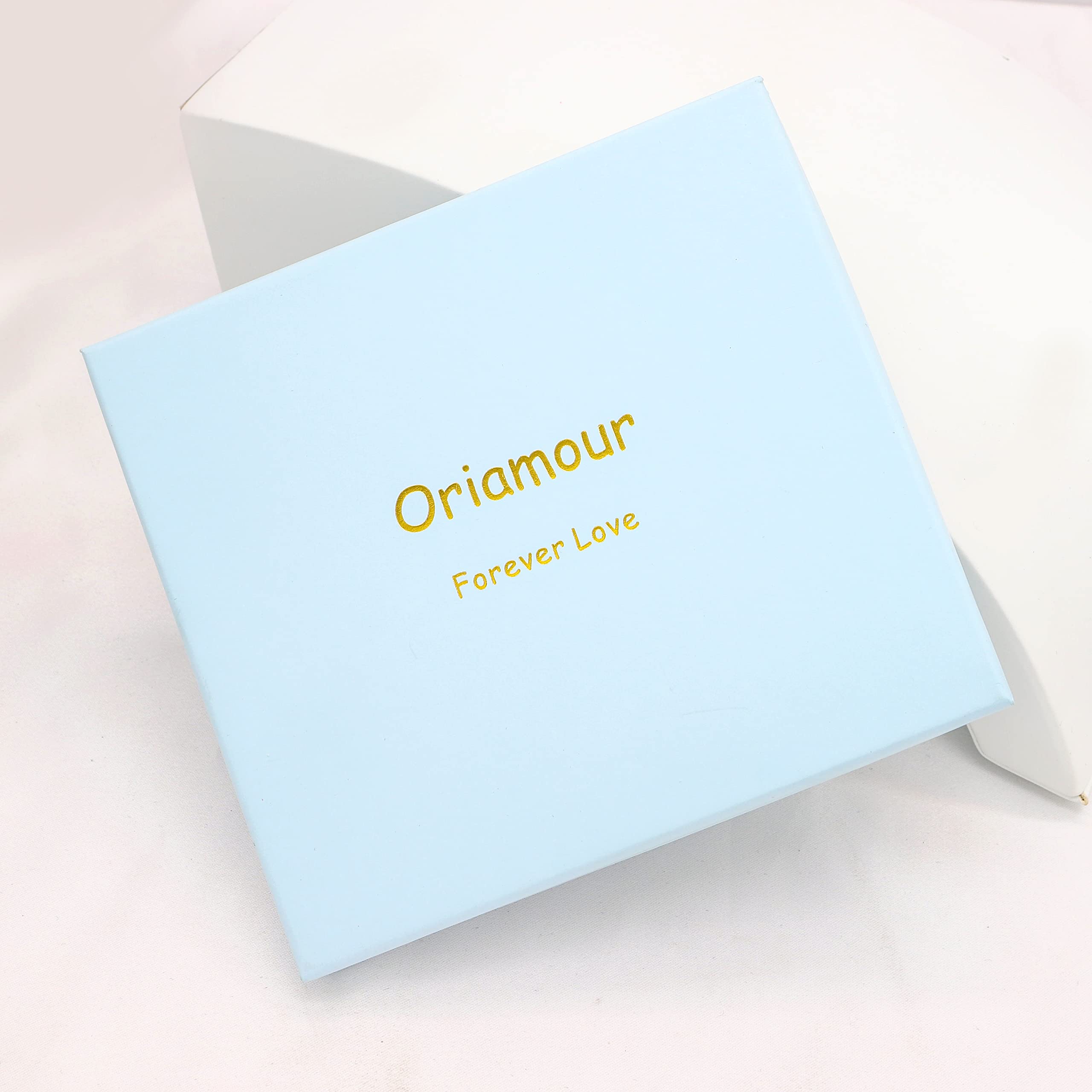 Oriamour Flower Design Rhinestone Crystal Wedding Headband Bridal Headpieces Simple Design Bridal Headband (Gold)