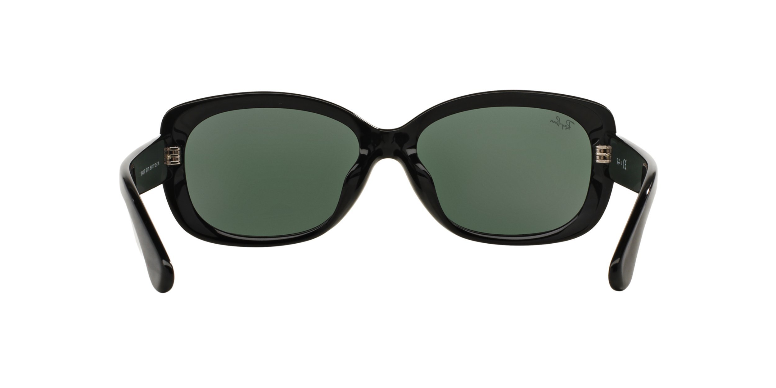 Ray-Ban Women's Rb4101f Jackie Ohh Low Bridge Fit Butterfly Sunglasses, Havana/Pink Gradient Dark Brown, 58 mm