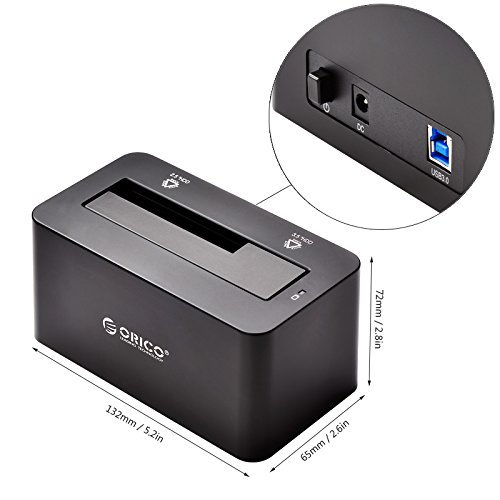 ORICO 6619US3 2.5" 3.5" Hard Drive HDD Docking Station USB 3.0 for SATA Hard Drive Disk