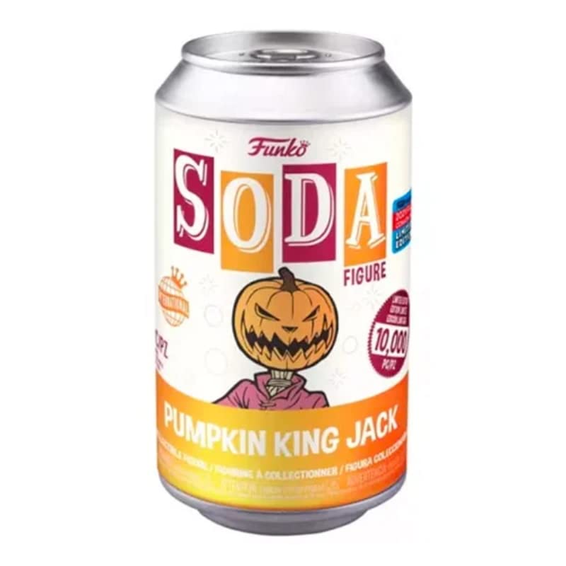 Pumpkin King Jack Vinyl Soda The Nightmare Before Christmas NYCC Exclusive Figure