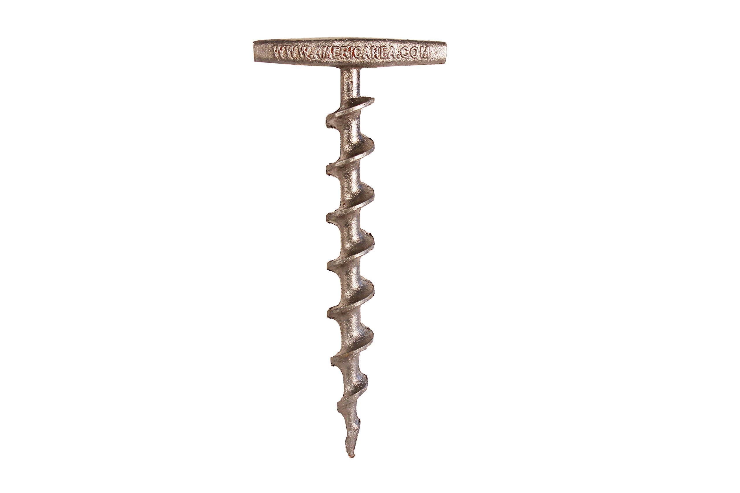 Penetrator 9" Aluminum Earth Screw Anchor with Built in T-Handle-Holds up to 200lbs