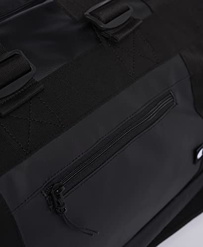 Superdry Mens Zip Around Weekender Bag, Open Flat Design Black Size One Size