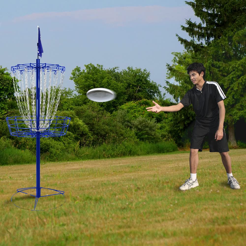 Remix Double Chain Practice Basket for Disc Golf - Red