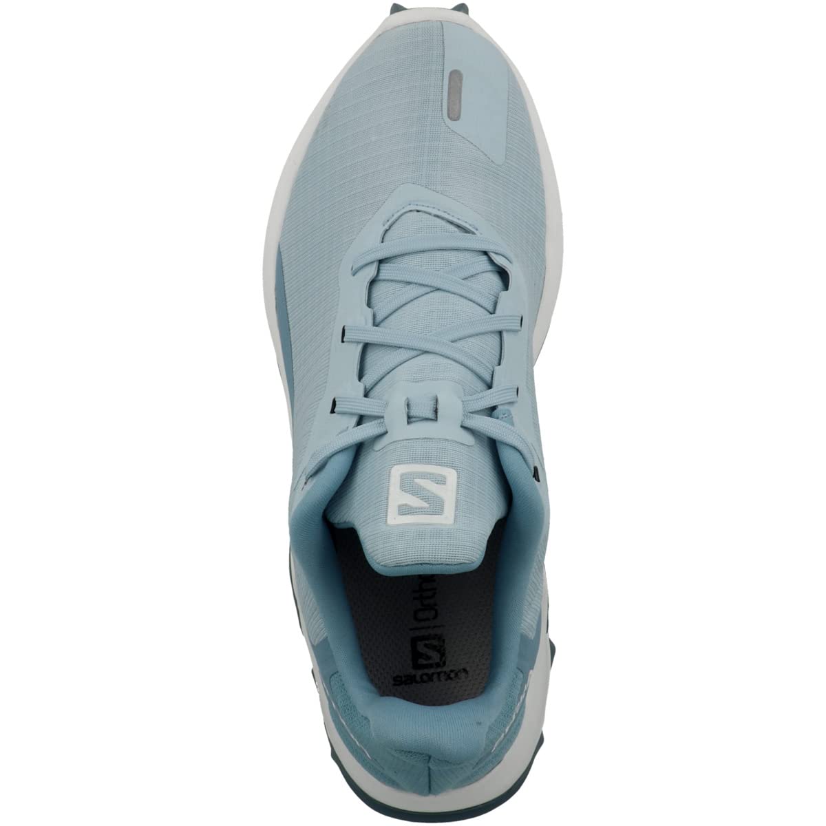 Salomon ALPHACROSS 3 Trail Running Shoes for Women, Crystal Blue/White/Delphinium Blue, 8.5