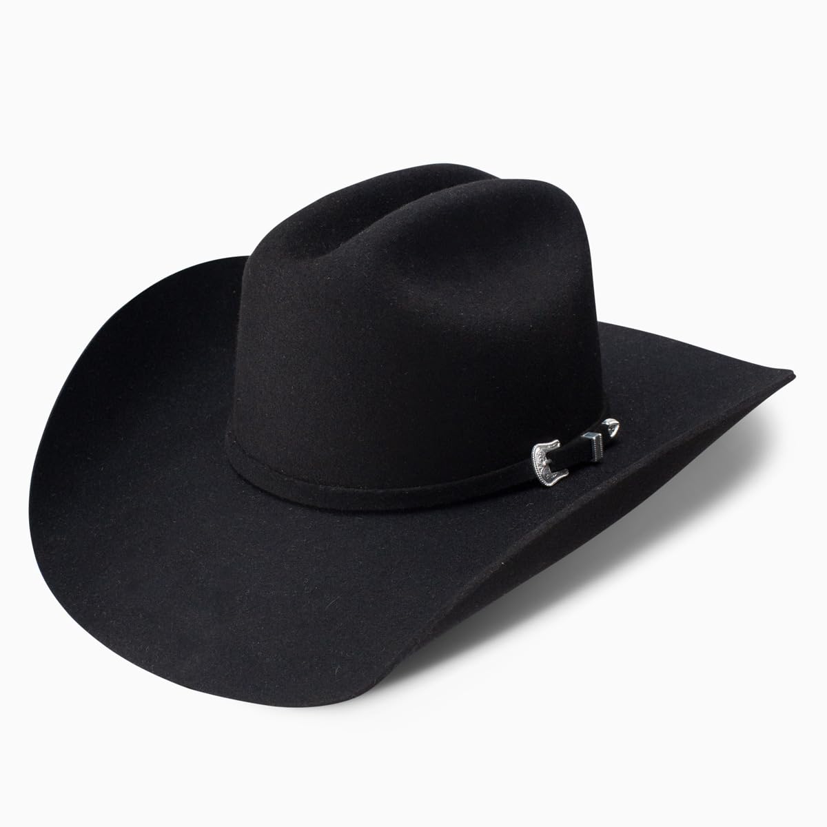 RESISTOL Men's Tucker Cowboy Hat, Black - 7 3/8