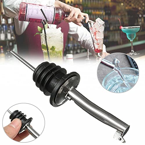 TOBSAYK 10-Pack Rose Liquor Bottle Pourers