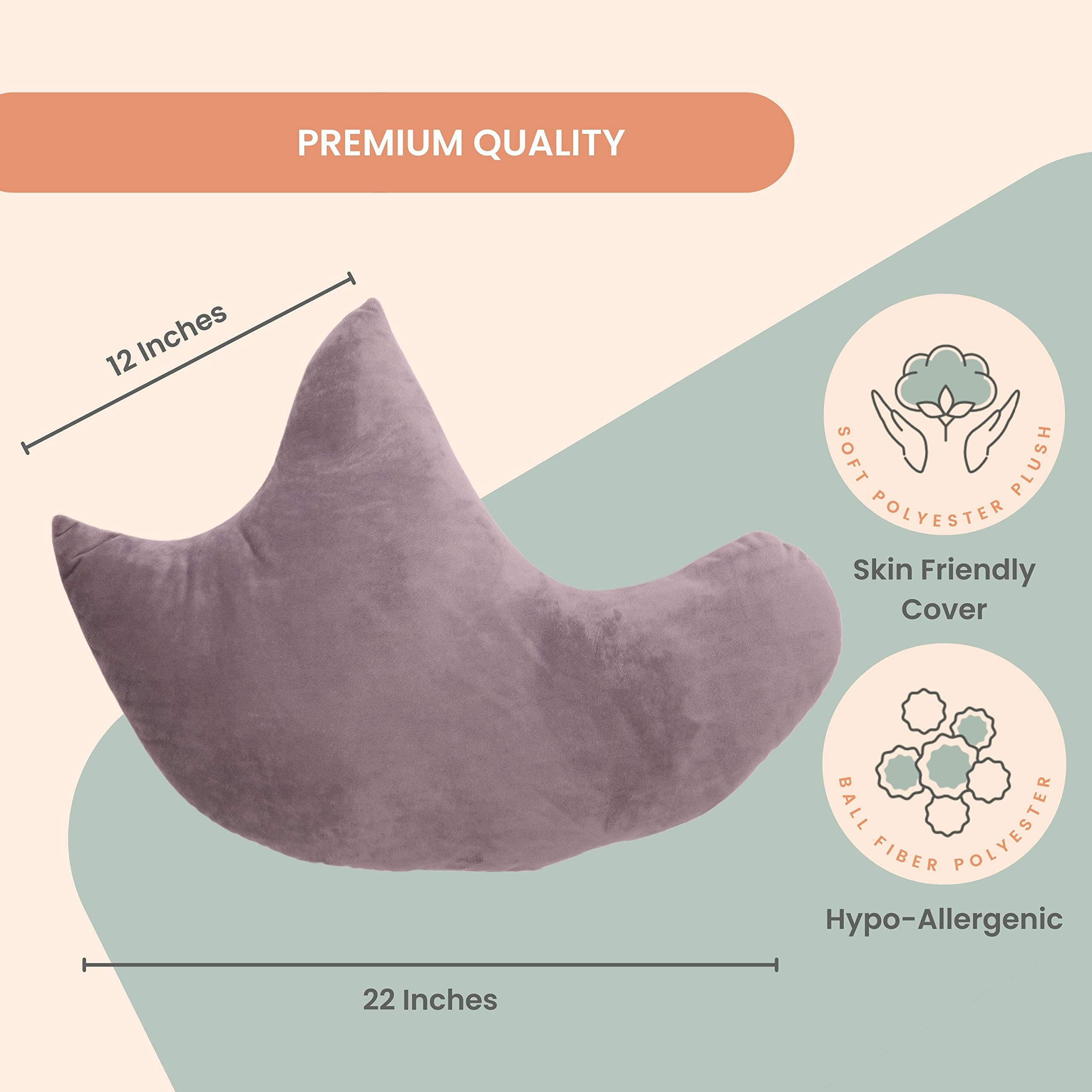 MOYOAMA Rotator Cuff Pillow with Arm & Shoulder Support - Post Shoulder Surgery Pillow, Shoulder Pillow, Arm Pillow, Arm Pillows for Adults, Shoulder Relief Pillow, Pain Side Sleeper with Pocket