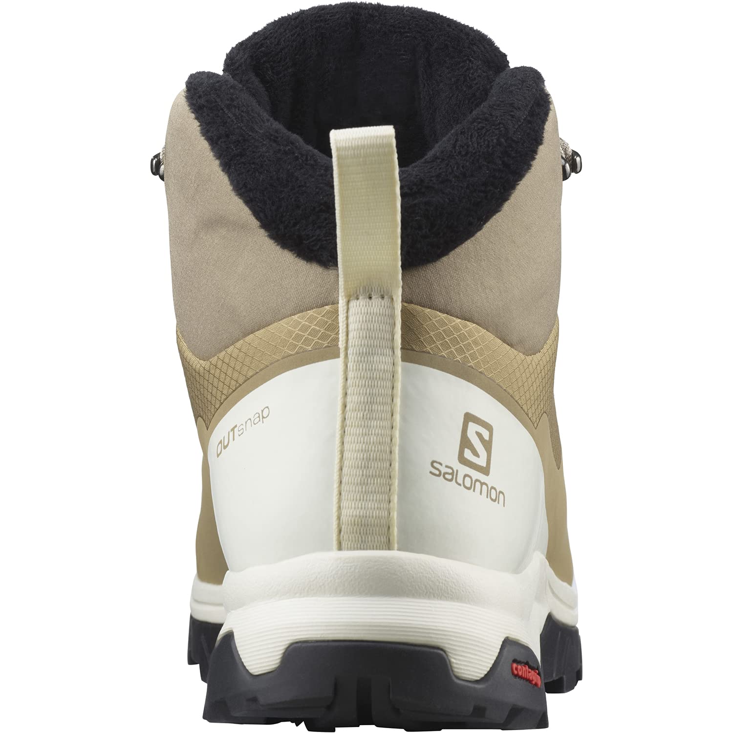 Salomon OUTSNAP CLIMASALOMON Waterproof Winter Boots for Men Snow, Kelp/Vanilla Ice/Black, 10.5