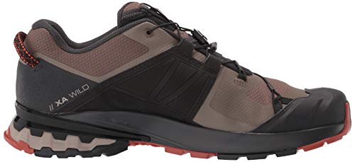Salomon XA Wild Trail Running Shoes for Men, Bungee Cord/Phantom/Burnt Brick, 8
