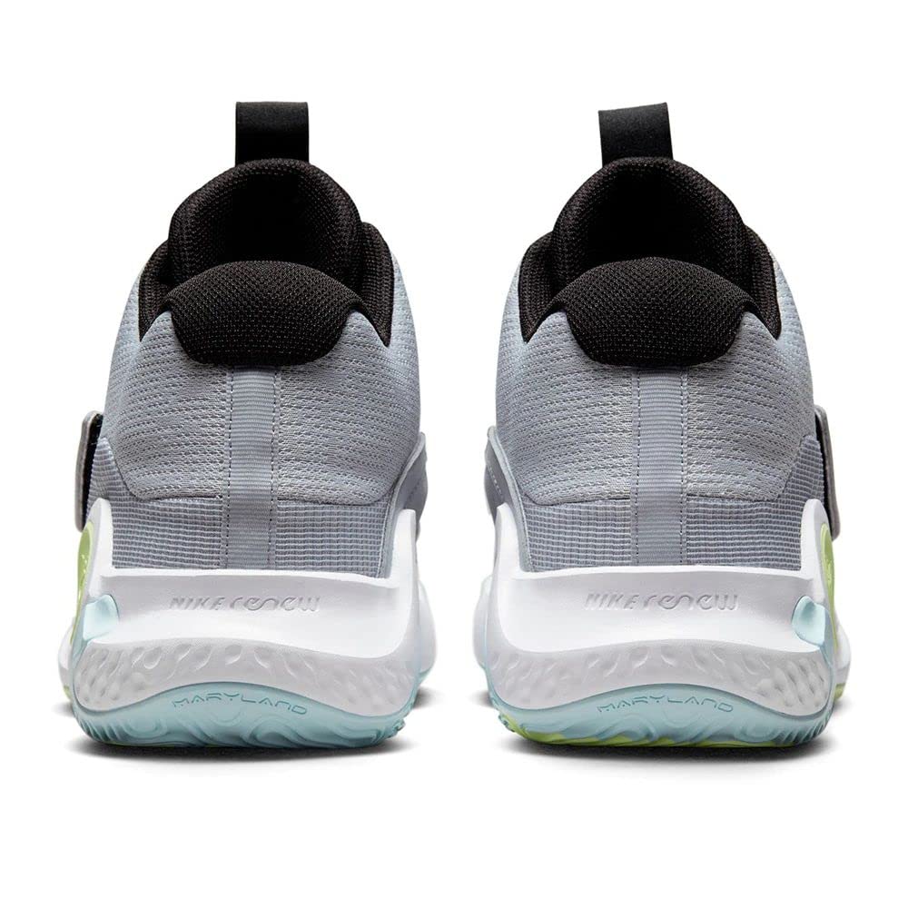 Nike Men's Trey 5 X Basketball Shoes, Wolf Grey/White-barely Volt, 9
