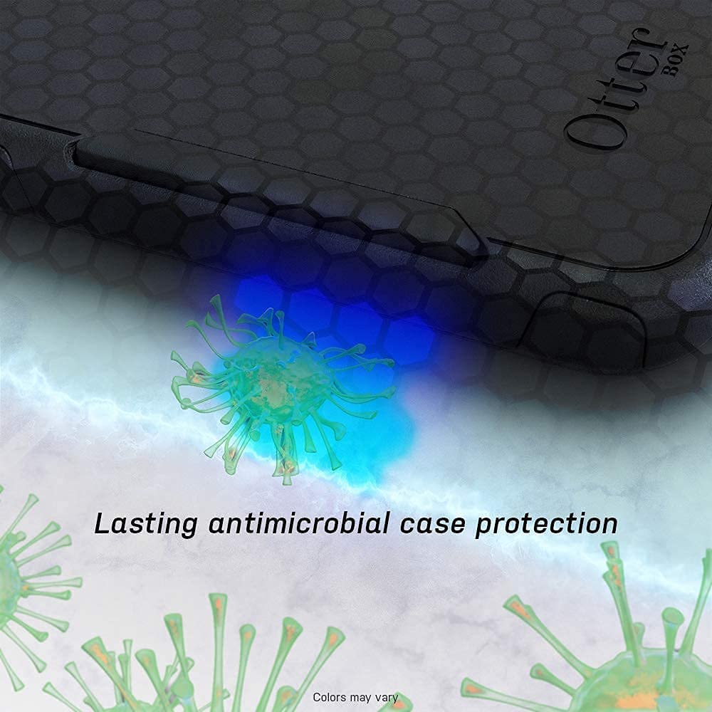 OtterBox iPhone 12 & iPhone 12 Pro Commuter Series Case - BESPOKE WAY (BLAZER BLUE/STORMY SEAS BLUE), slim & tough, pocket-friendly, with port protection