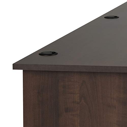 Prepac Sonoma Home Office Desk, 56", Espresso
