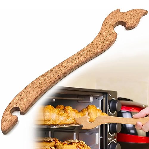 Oven Rack Puller Wooden Oven Rack Push Pull Tool Kitchen Oven Accessories Baking Kitchen Appliances for ovens Toaster ovens Air fryer