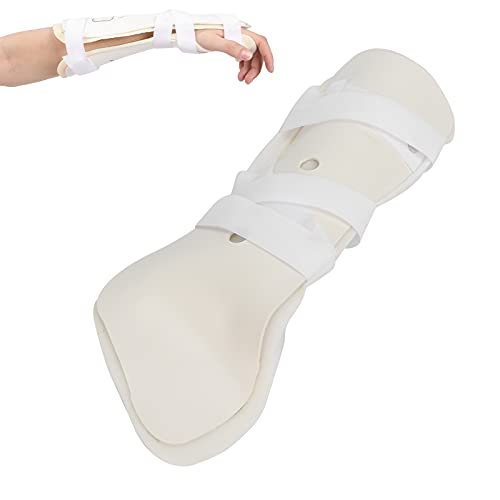 Wrist Splint, Wrist Wraps Adjustable Buckle Ergonomic Design for Sprain for Carpal Tunnel for Sports Injuries for Joint Instability(Left Hand, L)