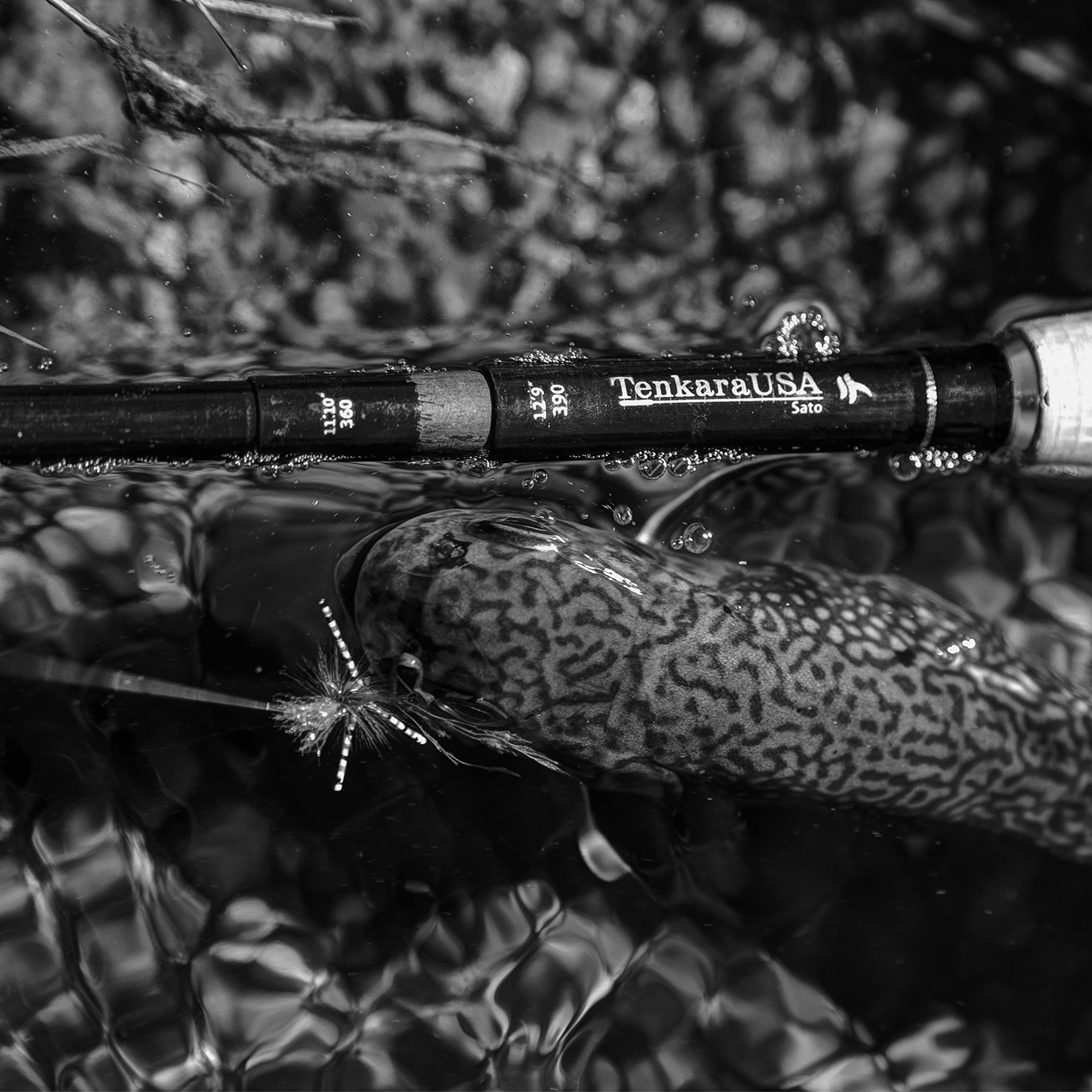 Tenkara USA Fly Fishing (Complete Set: SATO™ Rod + Starter Kit) | for Large & Small Fish - Carbon Fiber, Lightweight, Telescopic, Adjustable, 3 Multi-Lenghts ((10'8"/ 11'10"/ 12'9")