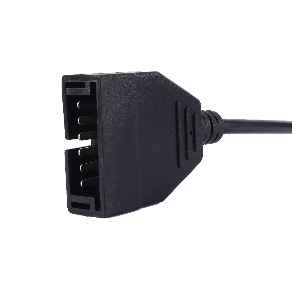 OBD1 12 Pins to OBD2 16 Pins, For GM OBD1 12 Pins to OBD2 16 Pins Diagnostic Tool Connector Adapter Cable OBD1 Diagnostic