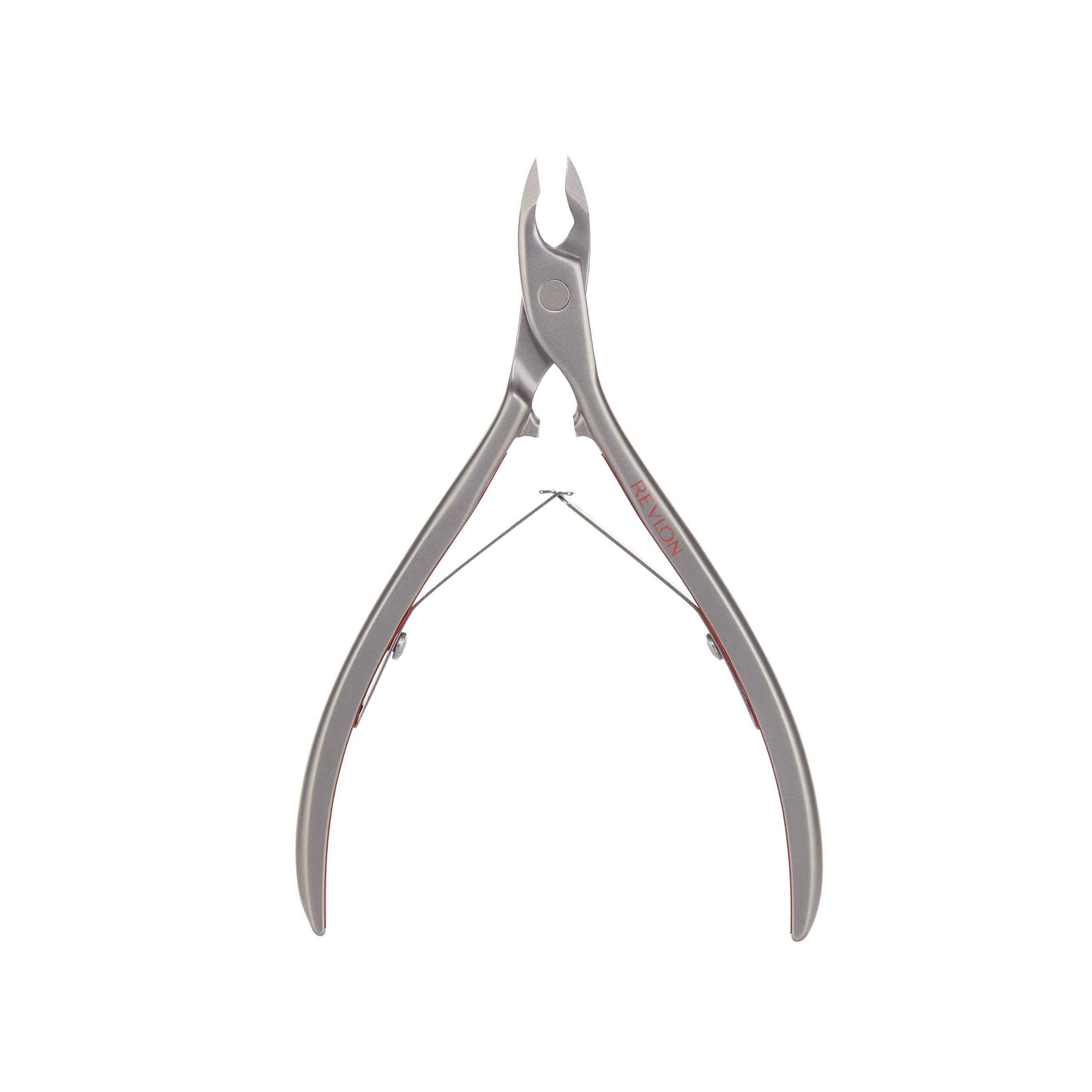 Revlon Cuticle Trimmer, Salon Professional Cuticle Remover Tool, Nail Care, Ultra Sharp High Precision Blade, Stainless Steel (Pack of 1)
