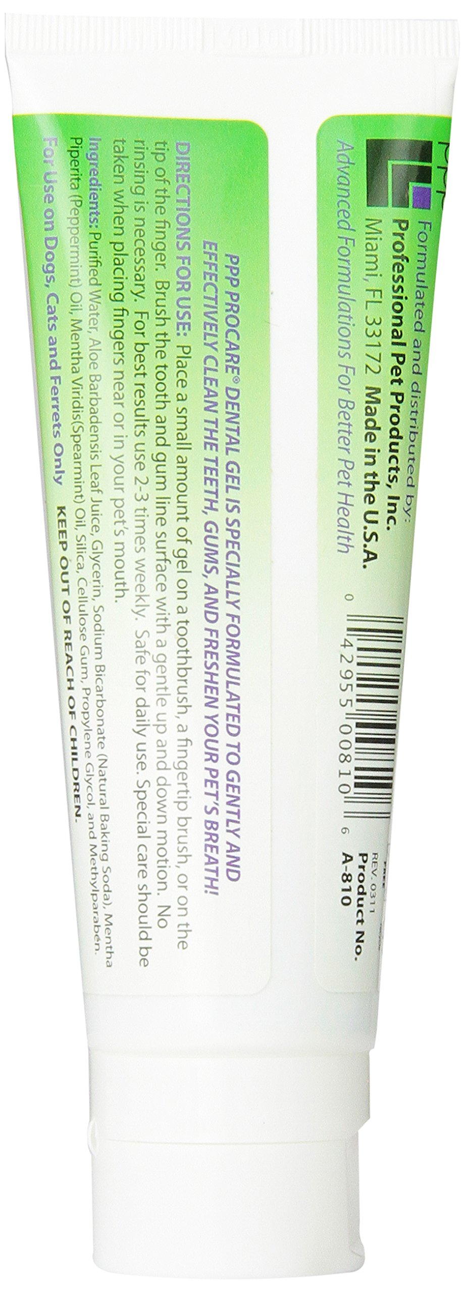 PPP Pet Pro-Care Dental Gel, 4-Ounce