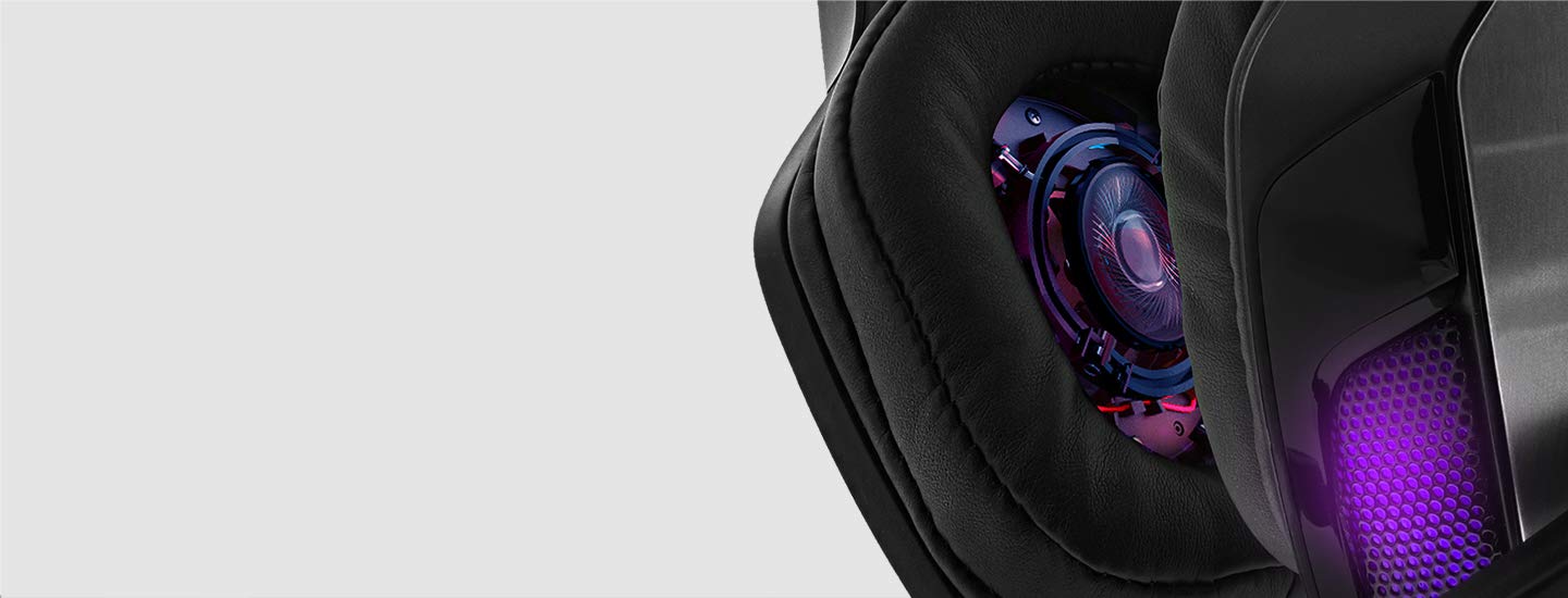 Primus Gaming Arcus 250S 7.1 Surround sound Gaming headset-50mm drivers-LED lighting-Mic boom-Wired