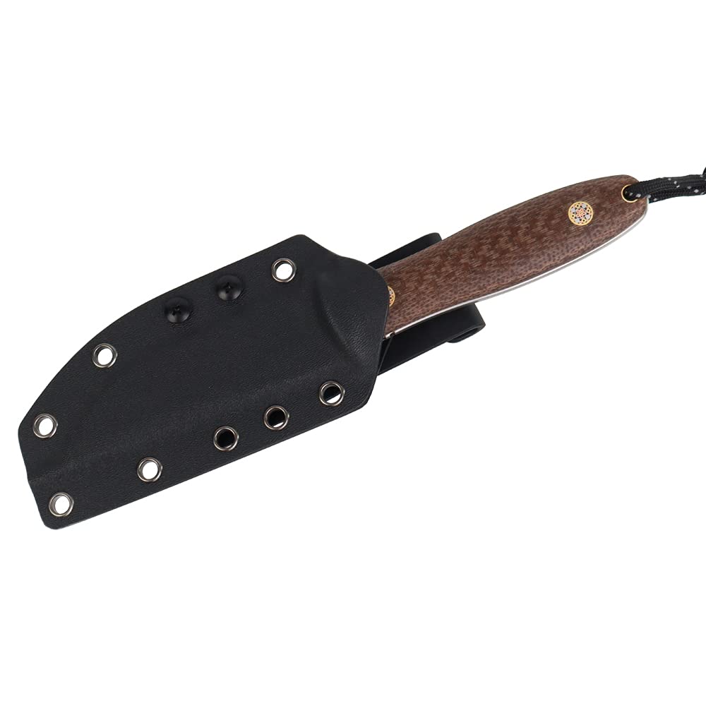 Sosoin D2 steel blade Sos-004 outdoor survival hunting knife with linen handle (S2)