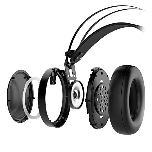 NUBWO PS4 Xbox one Headset 7.1 Surround Sound PC USB Gaming Headset with Noise Reduction Mic, Over Ear Headphones with Game&Chat Volume Controls for PC/Playstation 4/Xbox 1