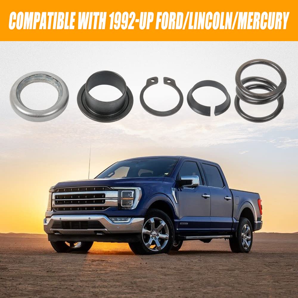Wztepeng Steering Column Upper Bearing Kit for Tilt/No Tilt Compatible with 1992-UP Ford Lincoln Mercury Replace F4DZ-3517-A