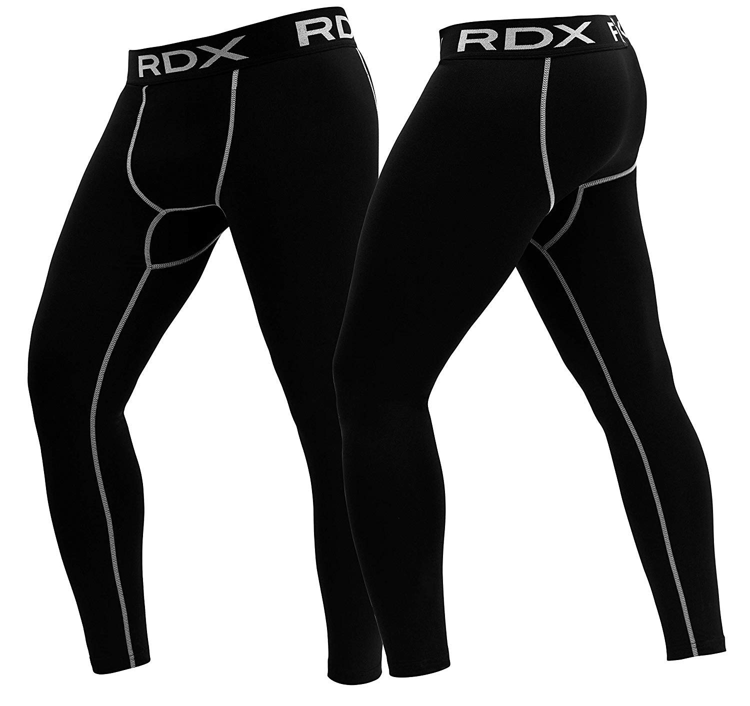 RDX MMA Thermal Compression Pants Tights Leggings Boxing Training Base Layer Fitness Running Cycling Gym Exercise Workout