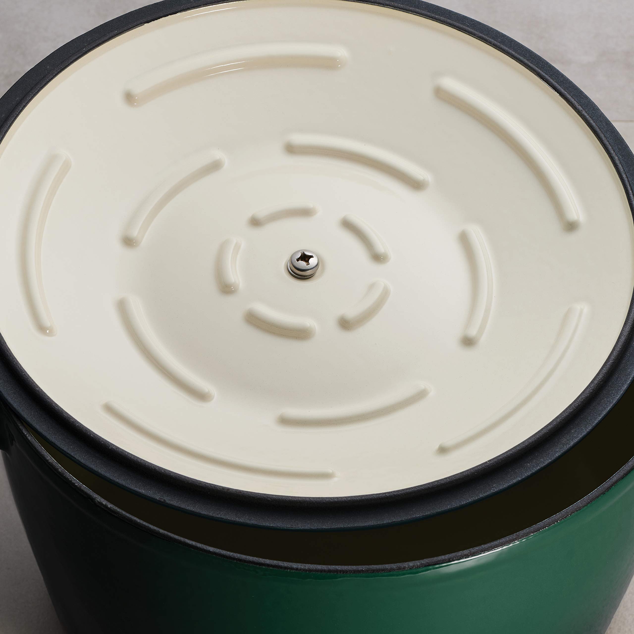 Tramontina Covered Tall Round Dutch Oven Enameled Cast Iron 7 Qt (Sunrise) - 80131/361DS