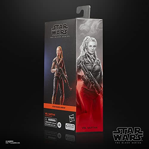 STAR WARS The Black Series Vel Sartha, Andor 6-Inch Collectible Action Figures, Ages 4 and Up (F7095)