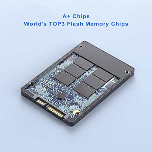 Vansuny 120GB SATA III SSD Internal Solid State Drive 2.5β Internal Drive Advanced 3D NAND Flash up to 450MB/s SSD Hard Drive for PC Laptop