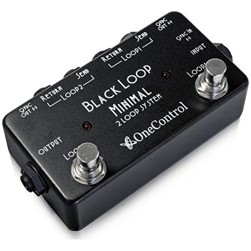 One Control Black Loop 2-loop Switcher Pedal