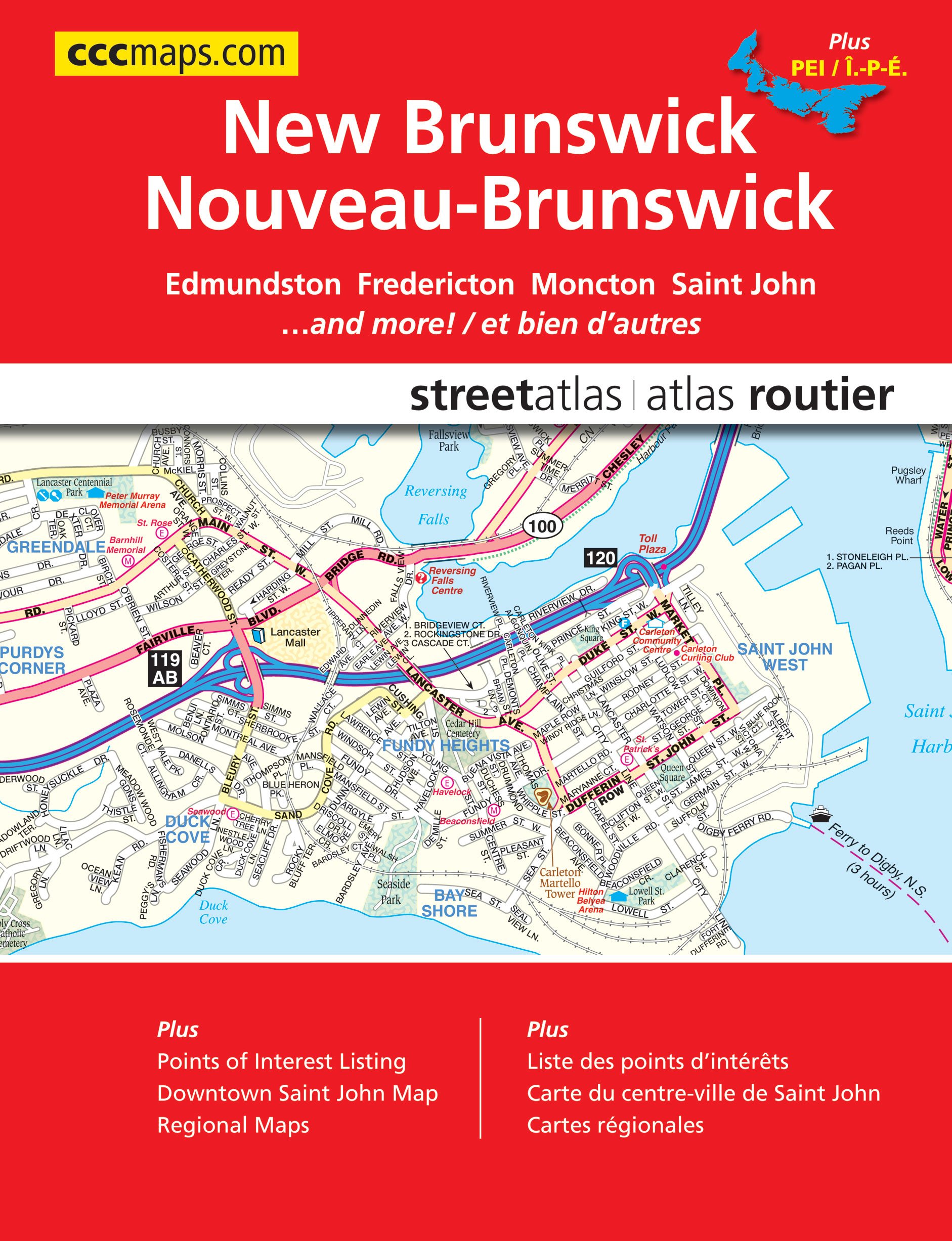 New Brunswick/PEI Street Guide