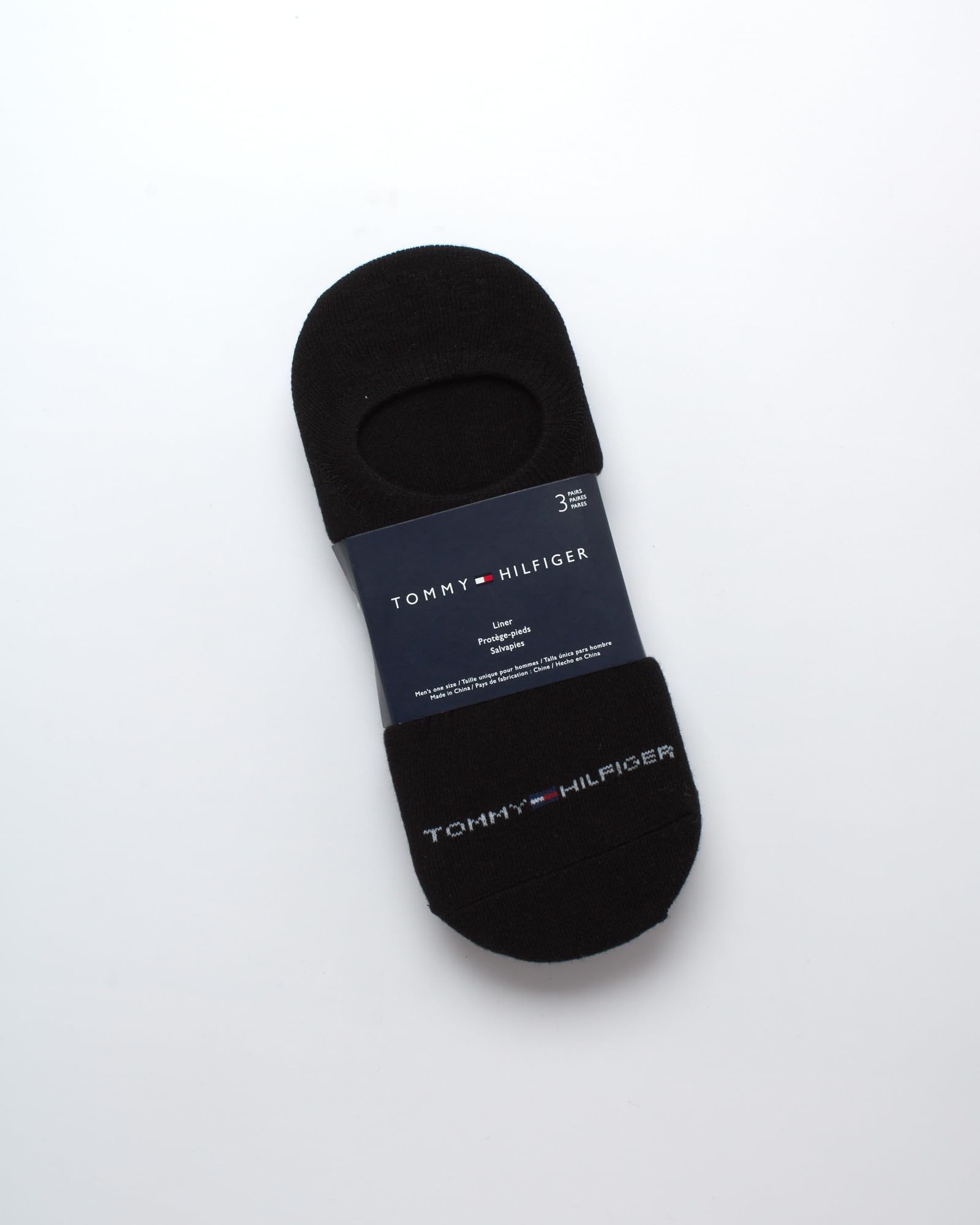 Tommy Hilfiger Men's Athletic Socks - Cushion No Show Socks (3 Pack), Size 7-12, Assorted