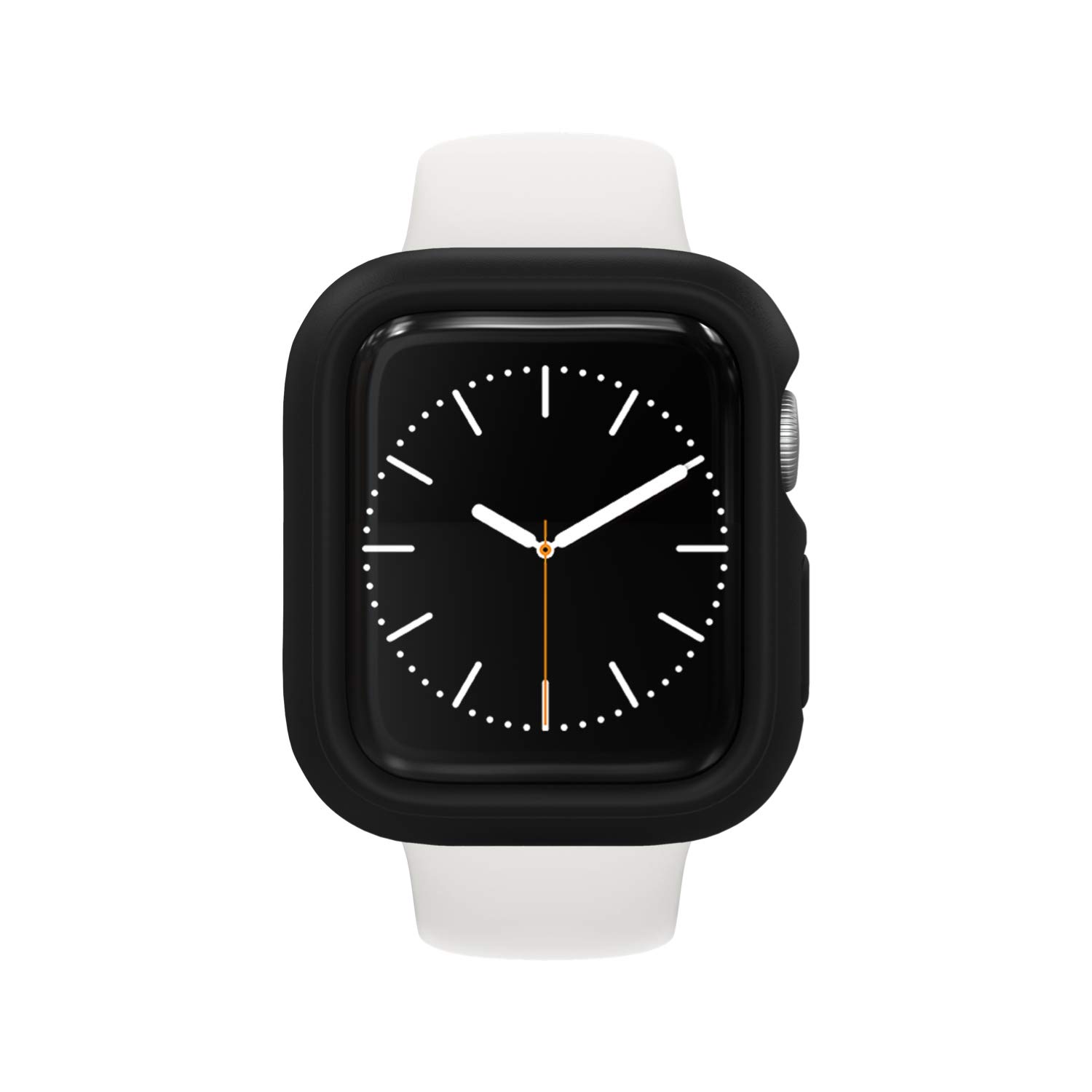 RHINOSHIELD Bumper Case Compatible with Apple Watch SE & Series 6/5 / 4 [40mm] | Slim Protective Cover - Lightweight and Shock Absorbent - Black