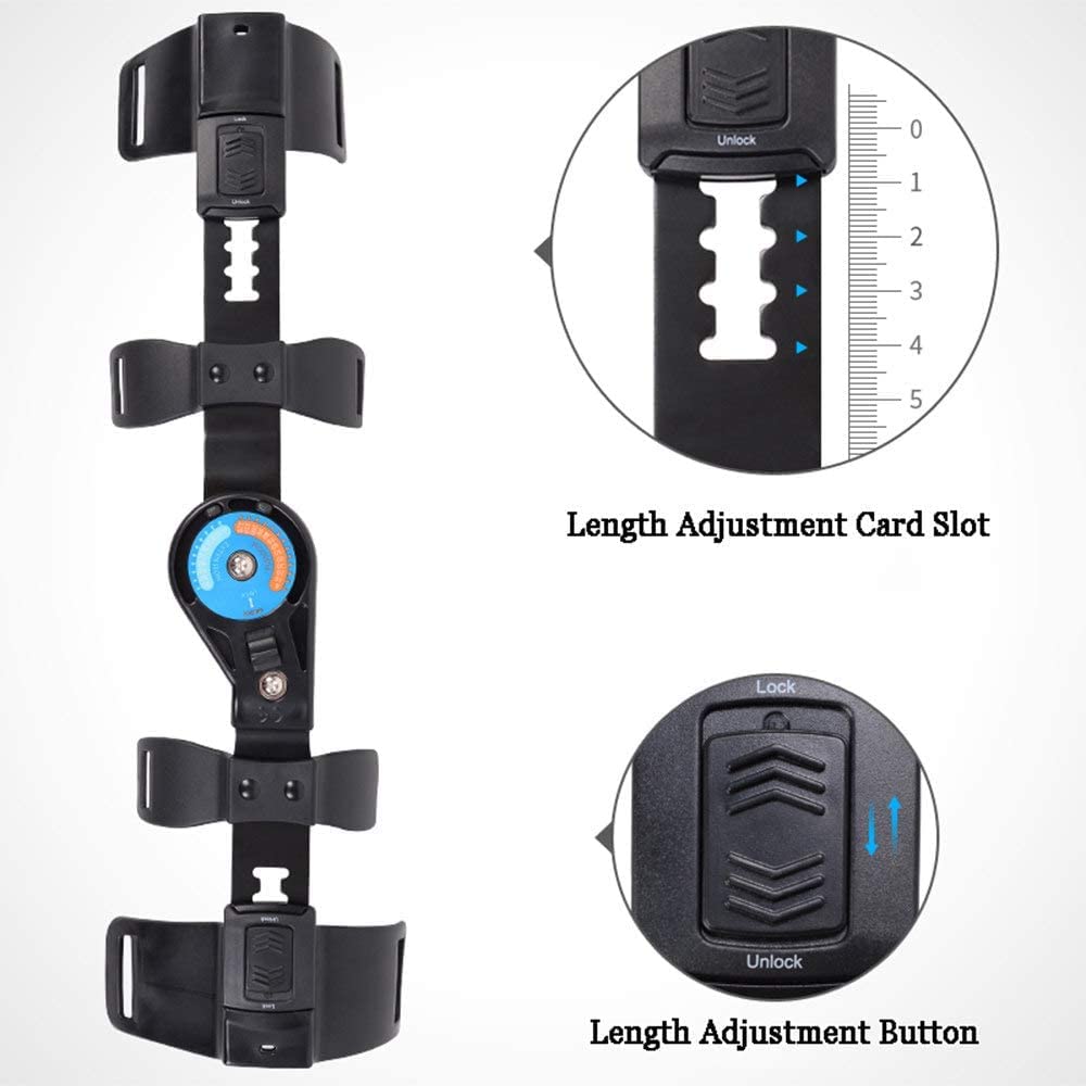 TSUSF Hinged Elbow Brace With Strap Post OP Elbow Brace Stabilizer Splint Arm Orthosis Injury Recovery Support Elbow Immobilizer (Color : Left)