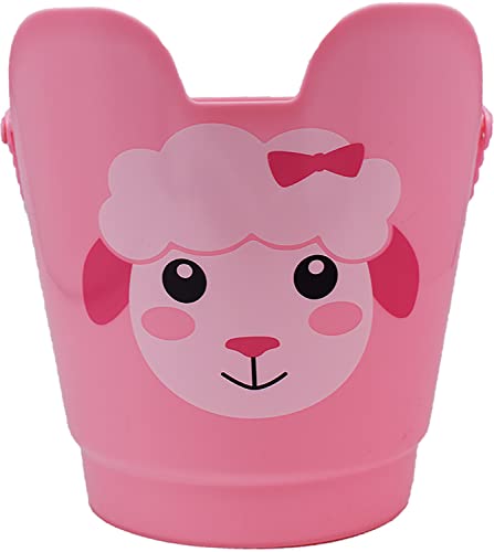 Set of 5 Assorted Animal Themed Easter Baskets - 6.25" Tall x 7.25 Wide - Great for Egg Hunts, Treat Baskets, Photo Props, and So Much More! (Set of 5)